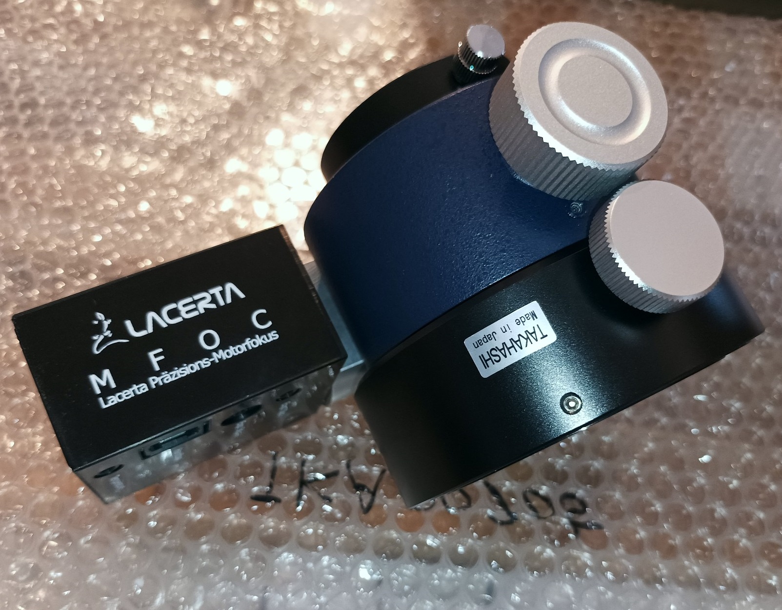 MFOC | LACERTA Motorfocus - precision stepper motor with handbox