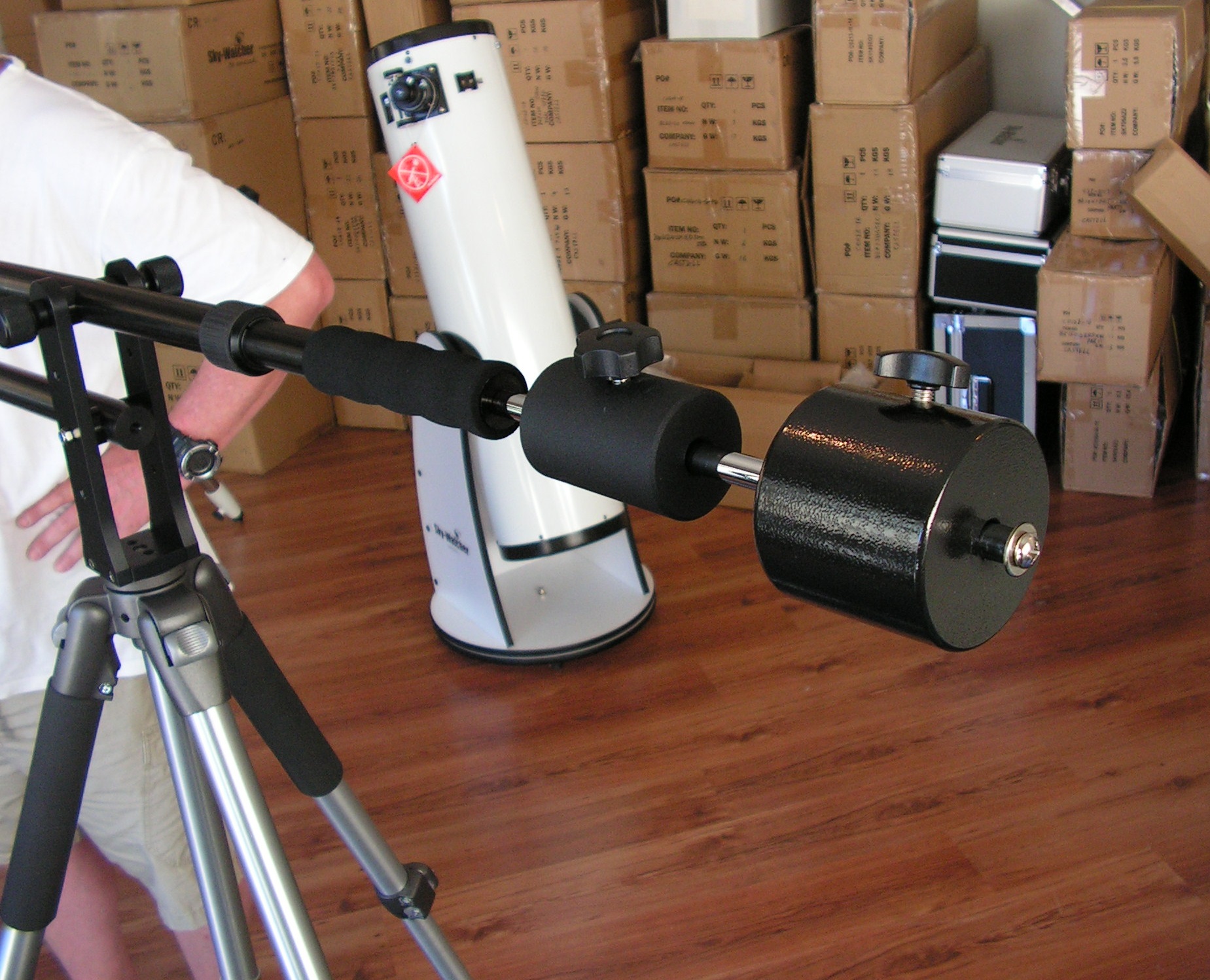 ParallelMount3 | Parallelogram Mount with fillable weight pocket